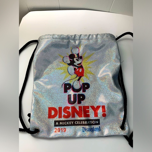 Disney | Bags | Disney Pop Up Drawstring Bag | Poshmark